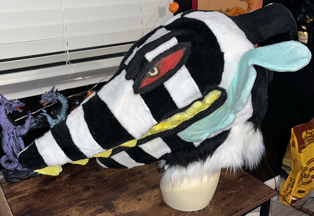 Sandworm-inspired Fursuit Head - Etsy