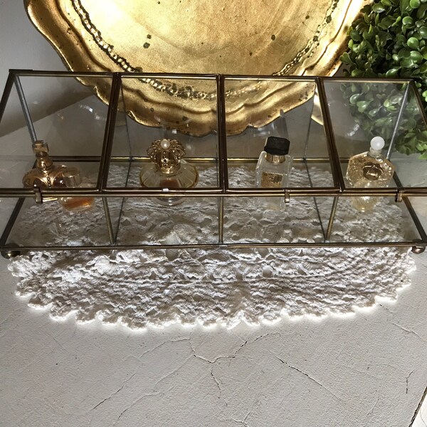 Brass Display Case - Etsy