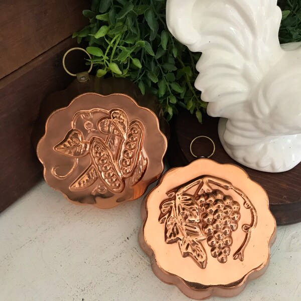 Vintage Copper Mold - Etsy