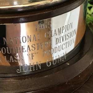 Vintage Silverplate Trophy Cup Sports Car Club of America Trophy 1965 ...