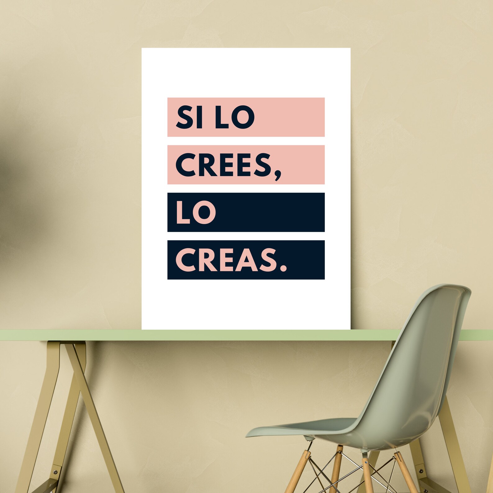 PRINTABLE Si Lo Crees, Lo Creas Sign, Poster, Print, Wall Art, Spanish ...