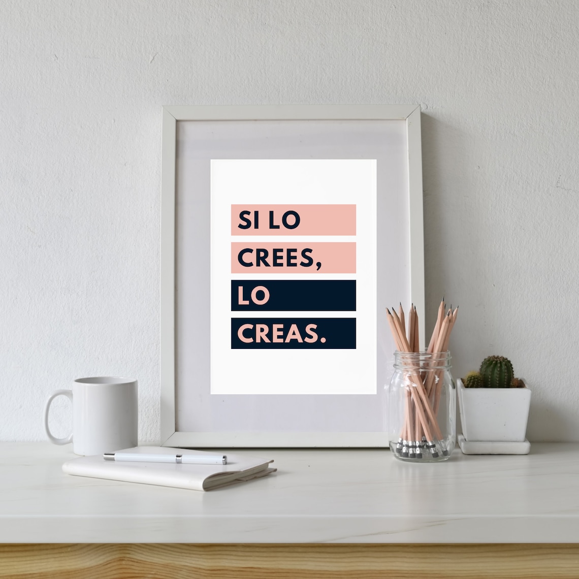 PRINTABLE Si Lo Crees, Lo Creas Sign, Poster, Print, Wall Art, Spanish ...