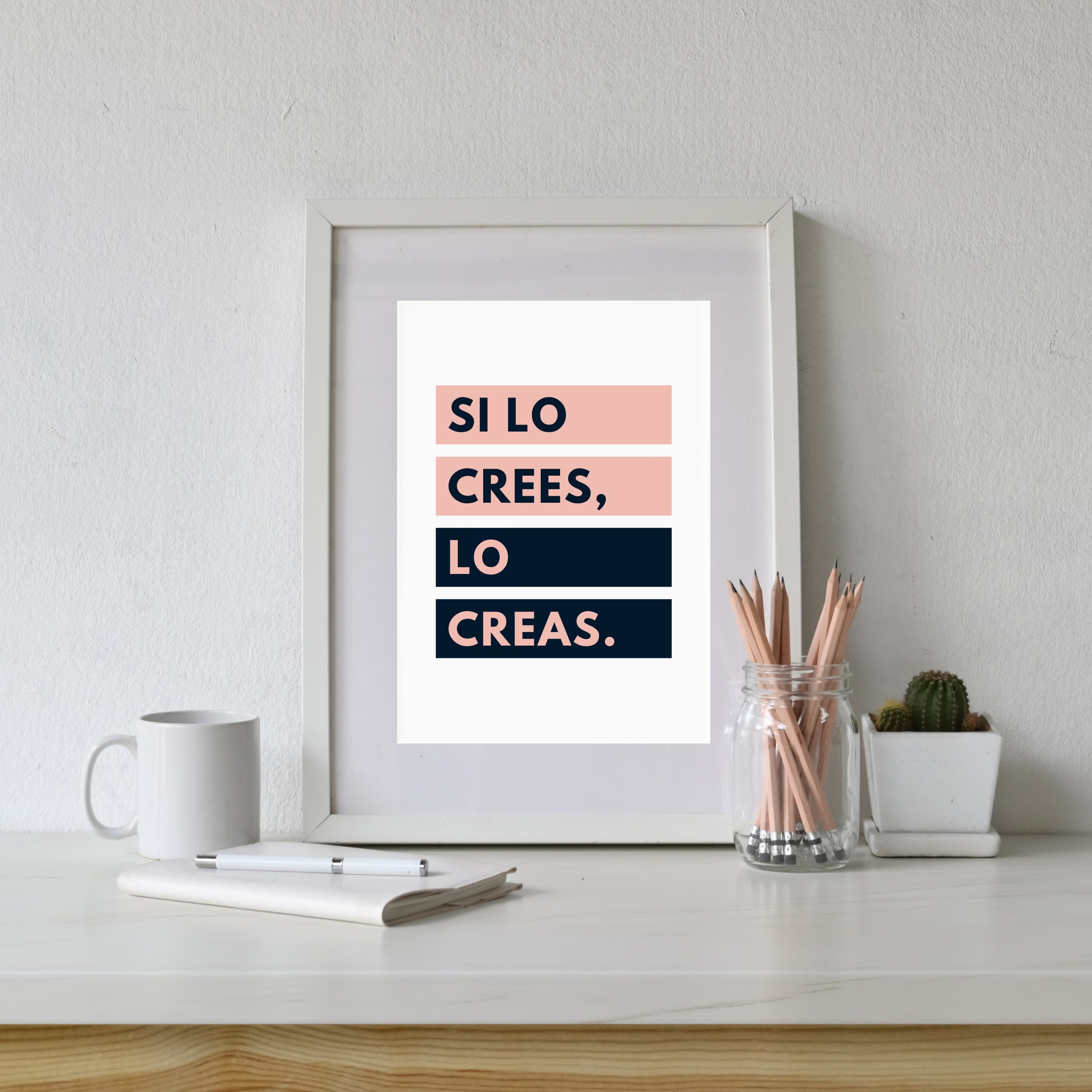 PRINTABLE | Si Lo Crees, Lo Creas | Sign, Poster, Print, Wall Art ...