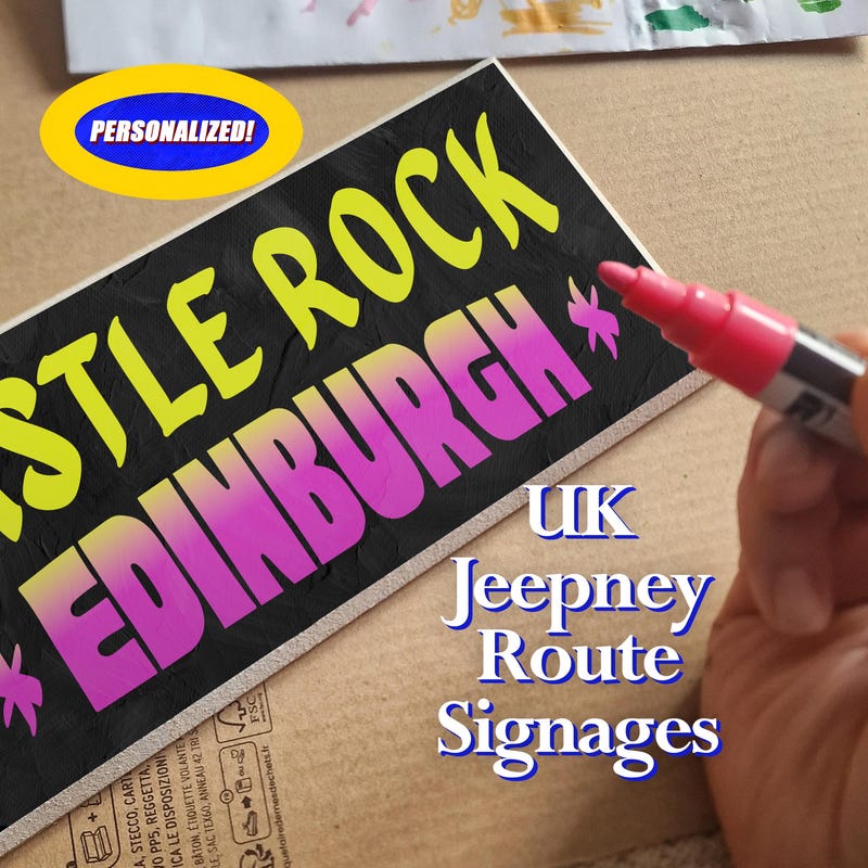 Jeepney Signs - Etsy