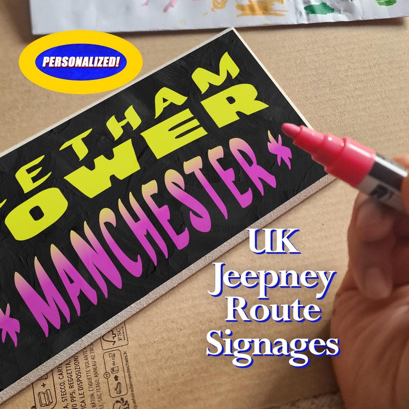 Jeepney Signs - Etsy