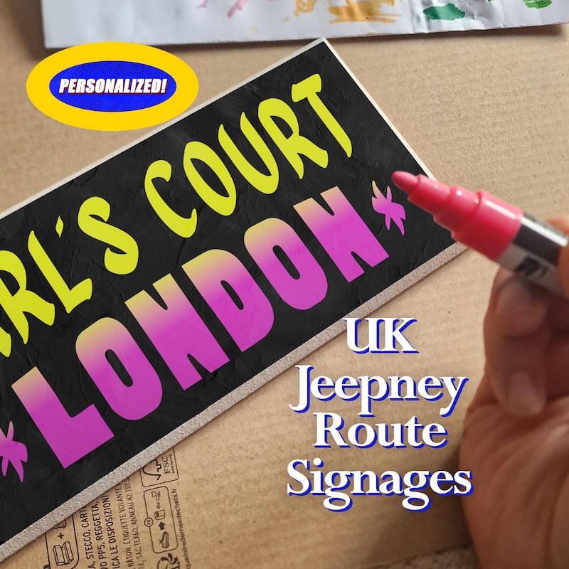Filipino Jeepney Signs - Etsy