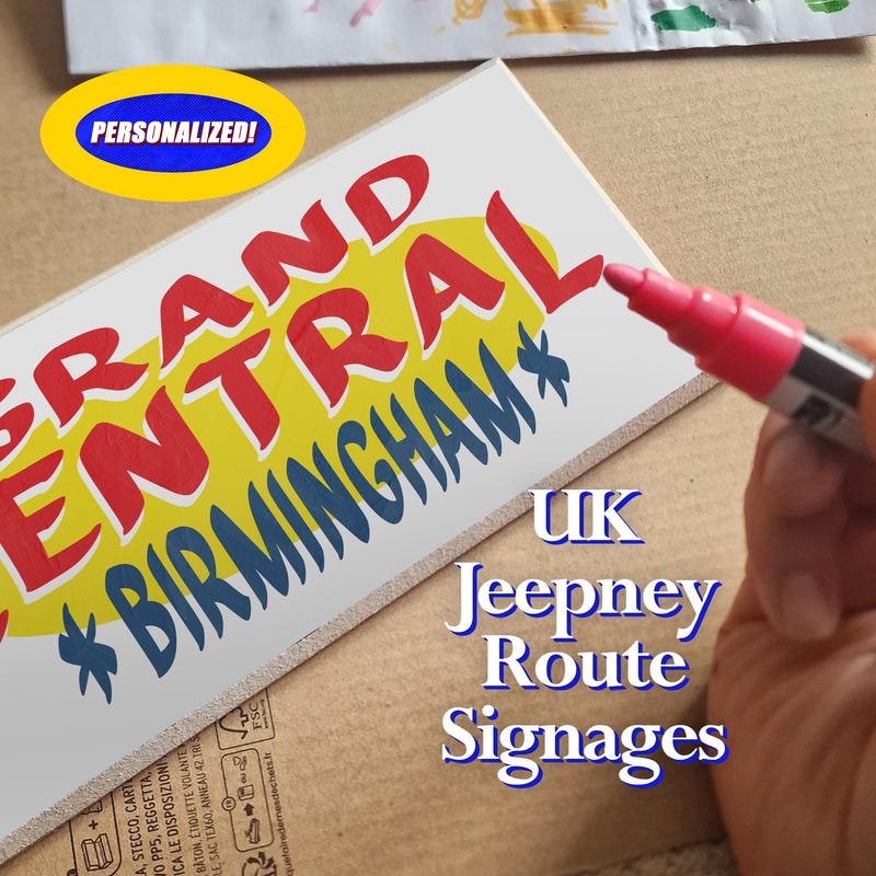 Jeepney Signs - Etsy