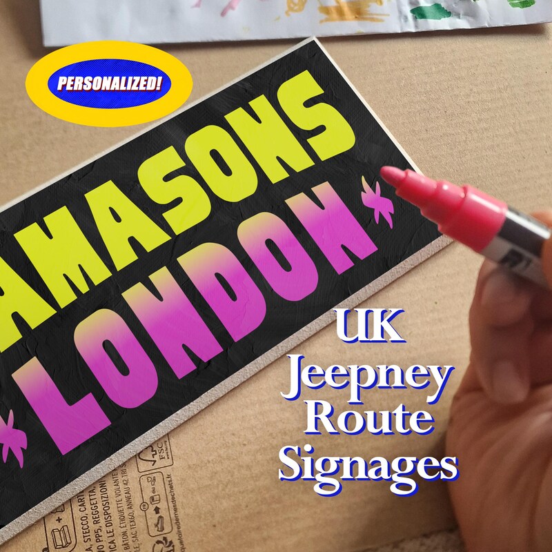 Jeepney Signs - Etsy