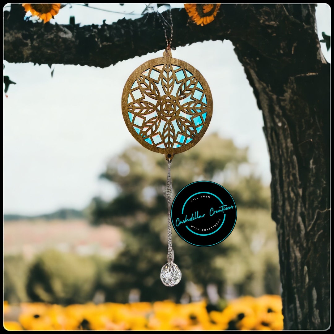 Sun Catcher for Windows, Crystal Sun Catcher, Garden Ornament, Sun ...