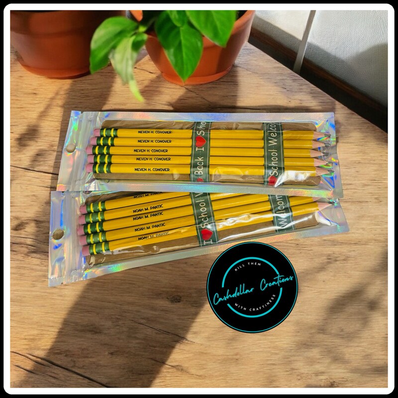 Personalized Pencils With Names - Etsy