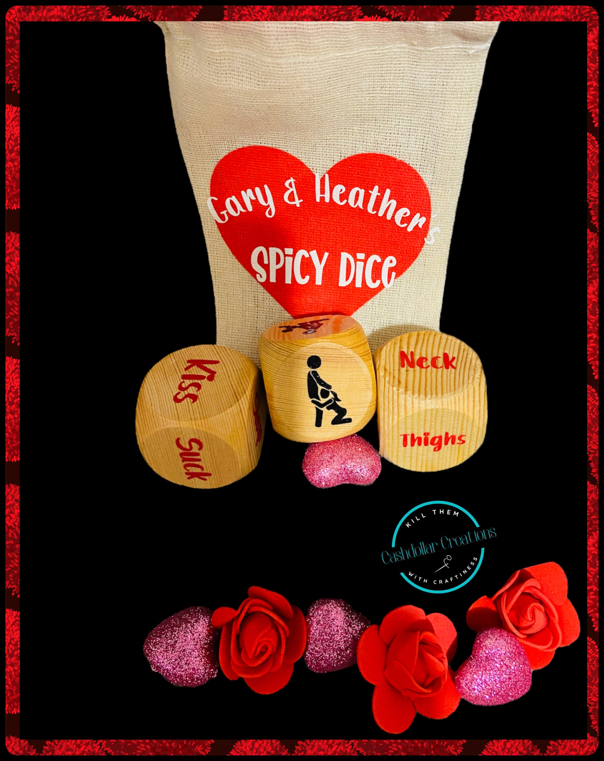 Naughty Dice Game for Couples Valentines Day Gifts - Etsy
