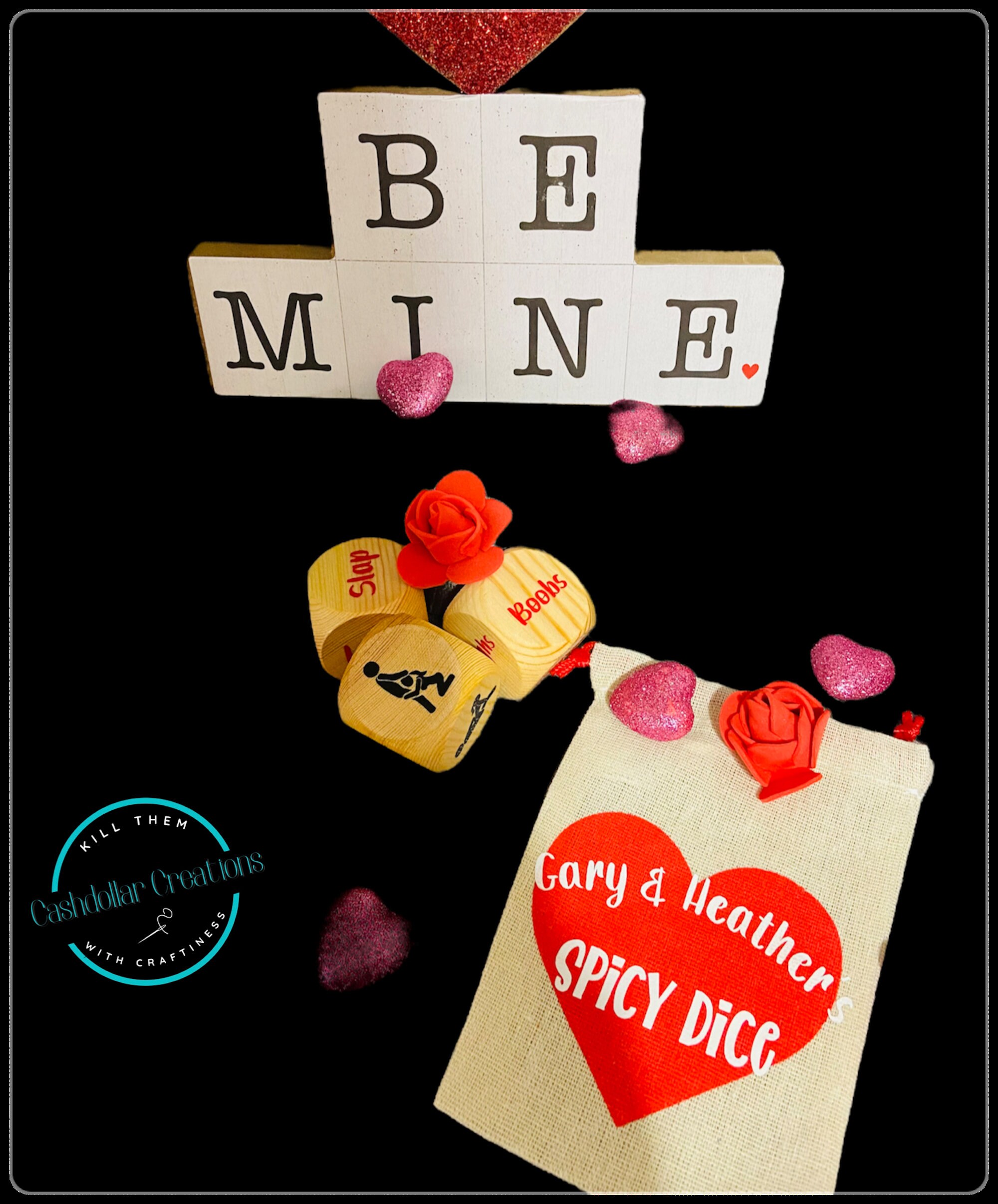 Naughty Dice Game For Couples Valentines Day Ts Etsy