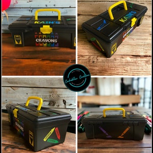 Personalized Kids Carrying Case, Themed Accessory Case, Custom Toy Box ...