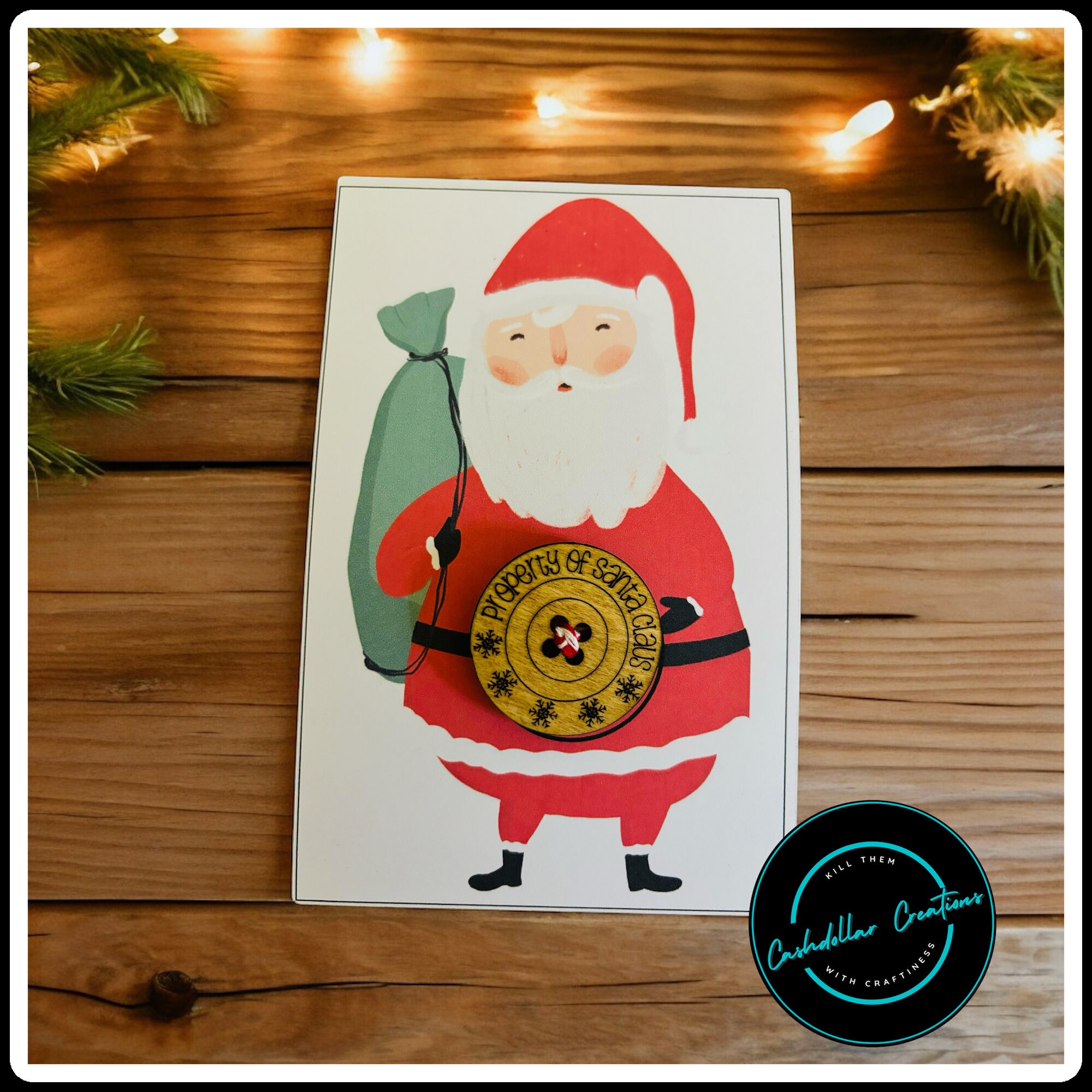 Santa's Magic Button, Christmas Gift for Kids, Santa's Lost Button ...