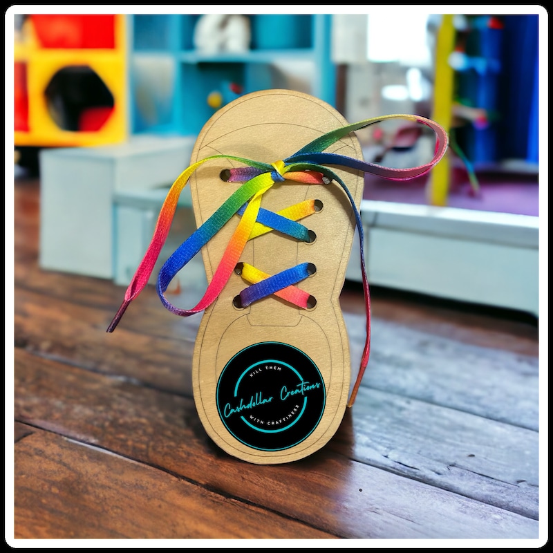 Shoe Tie Wood - Etsy