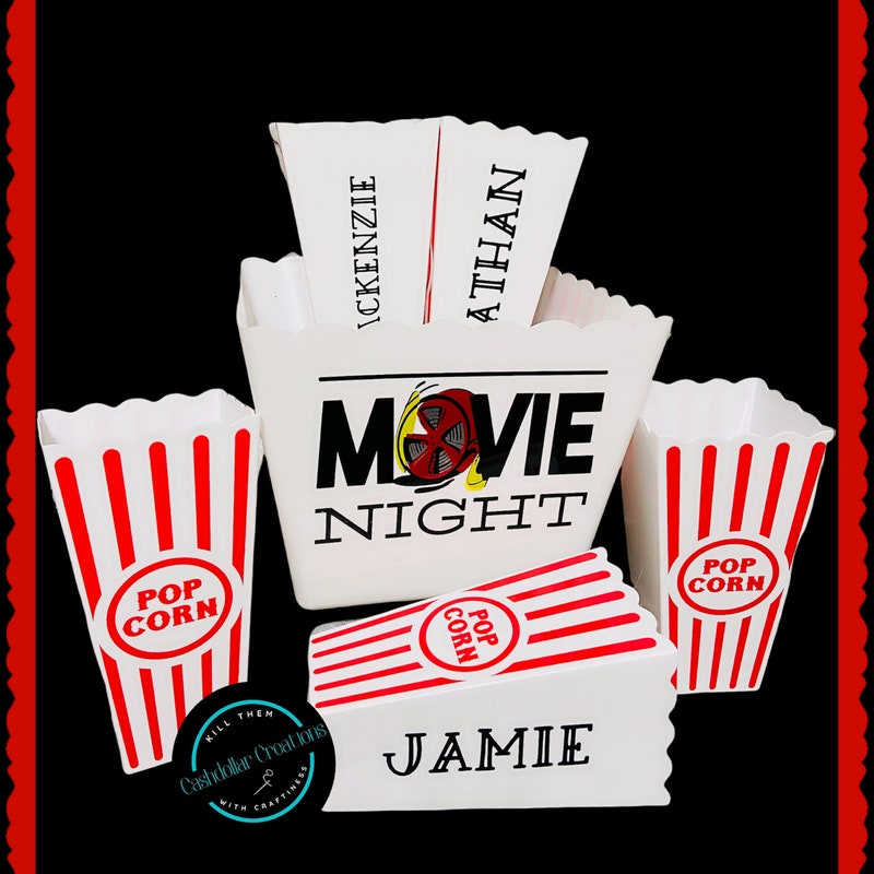 Popcorn Containers - Etsy