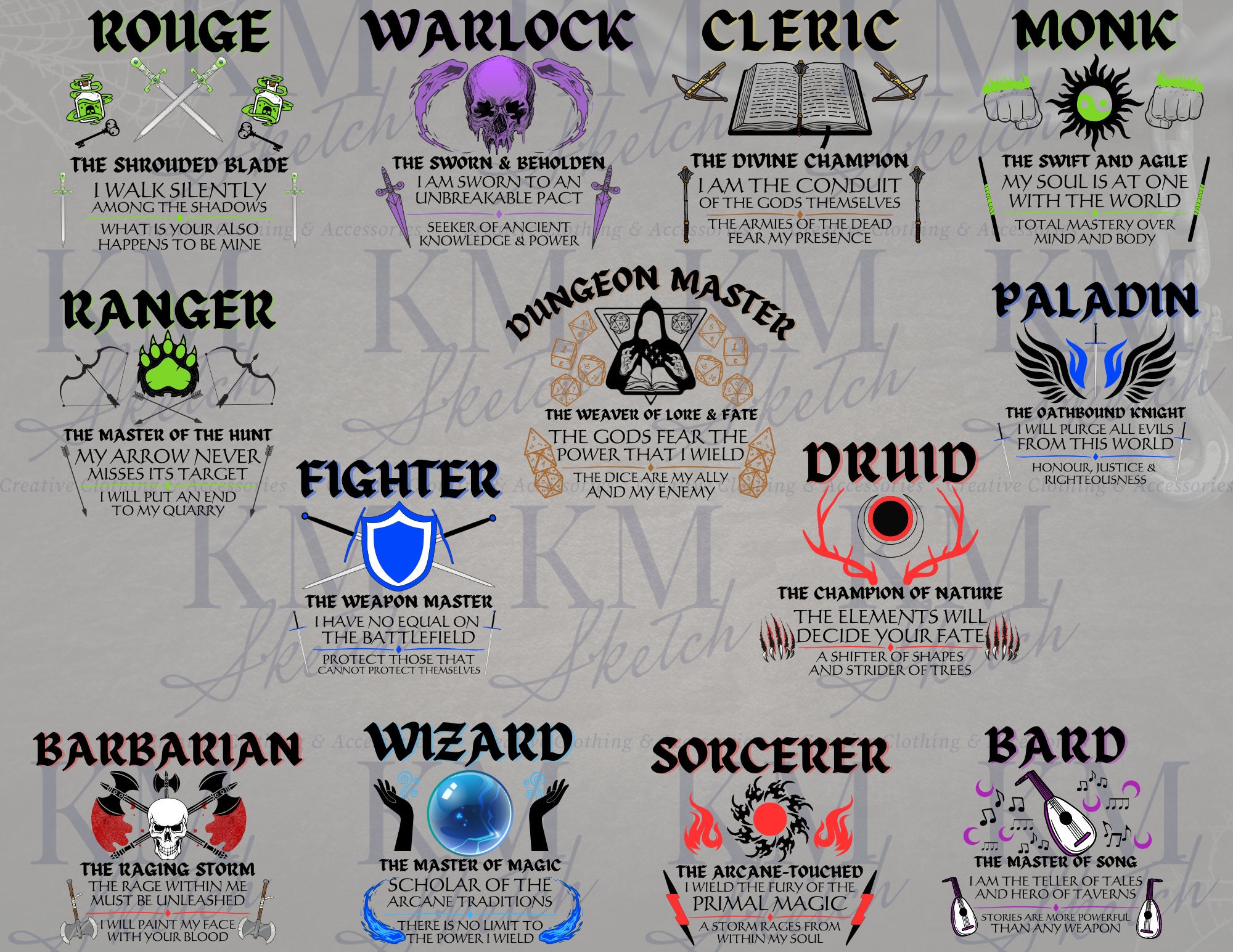 DND Collection - Etsy