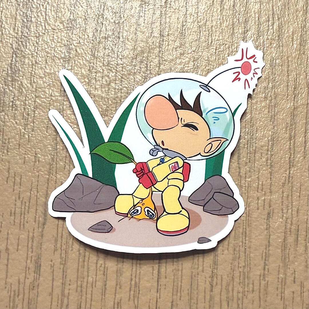 Pikmin Stickers - Etsy