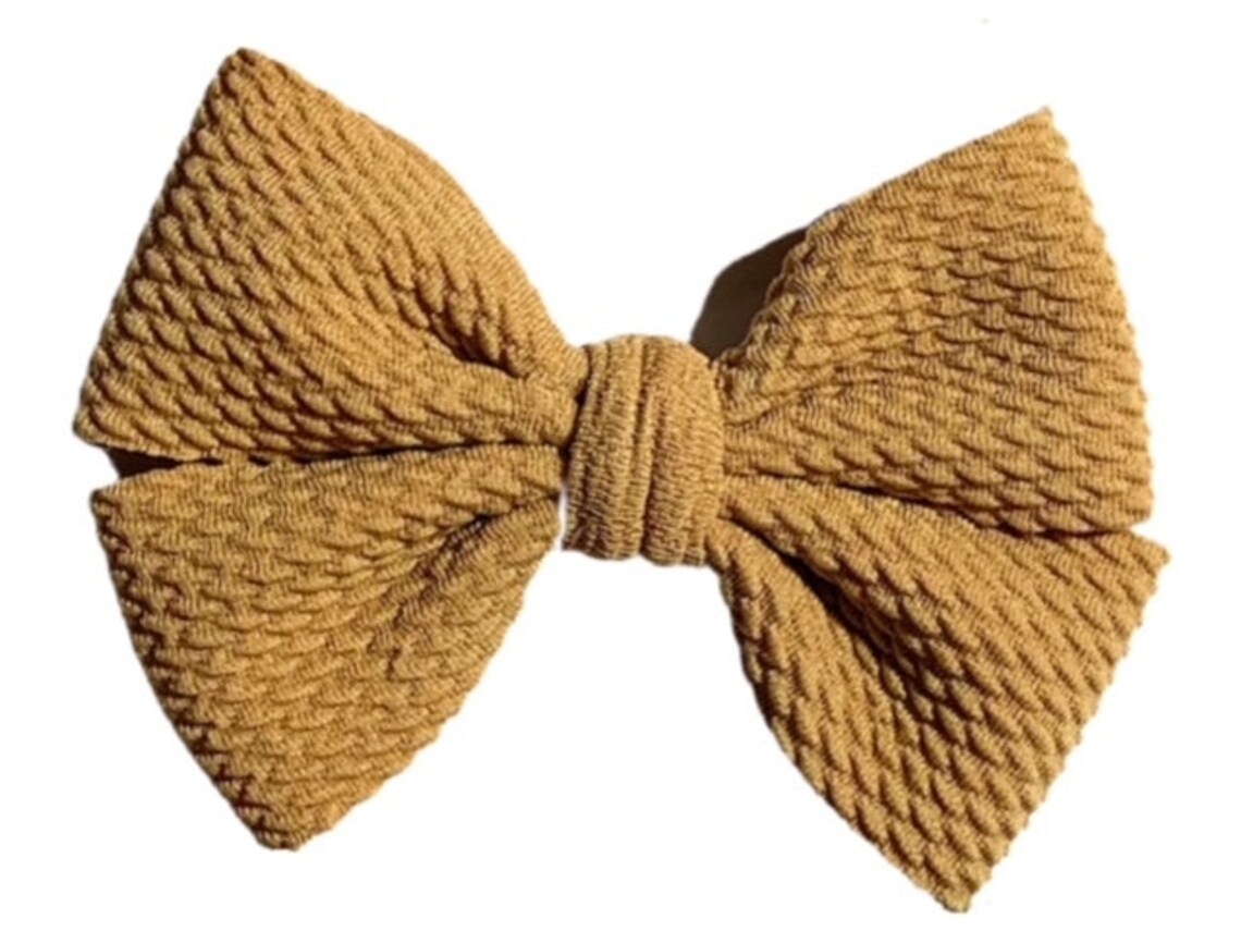 Solid Bows Earth Tone Bows Neutral Colors Big Bows - Etsy