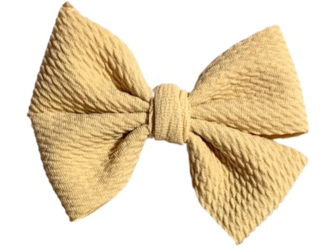 Solid Bows Earth Tone Bows Neutral Colors Big Bows | Etsy