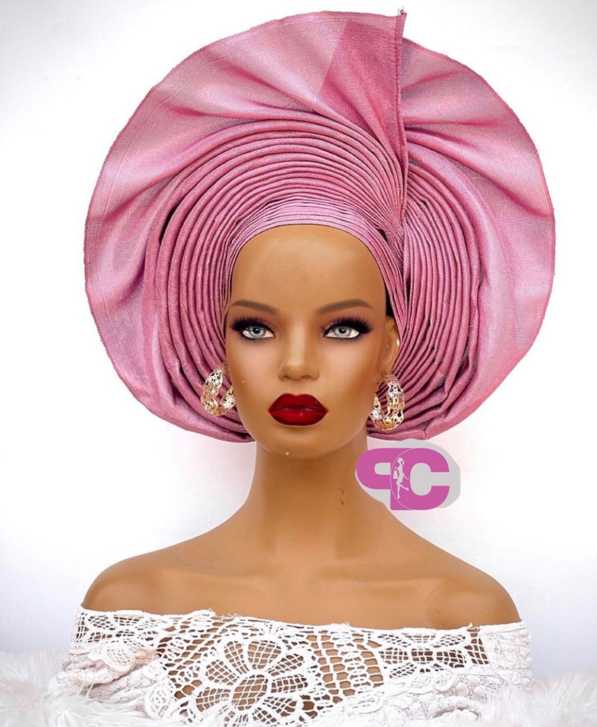 African Autogele Ready to Wear Autogele Asooke Asooke Gele - Etsy UK