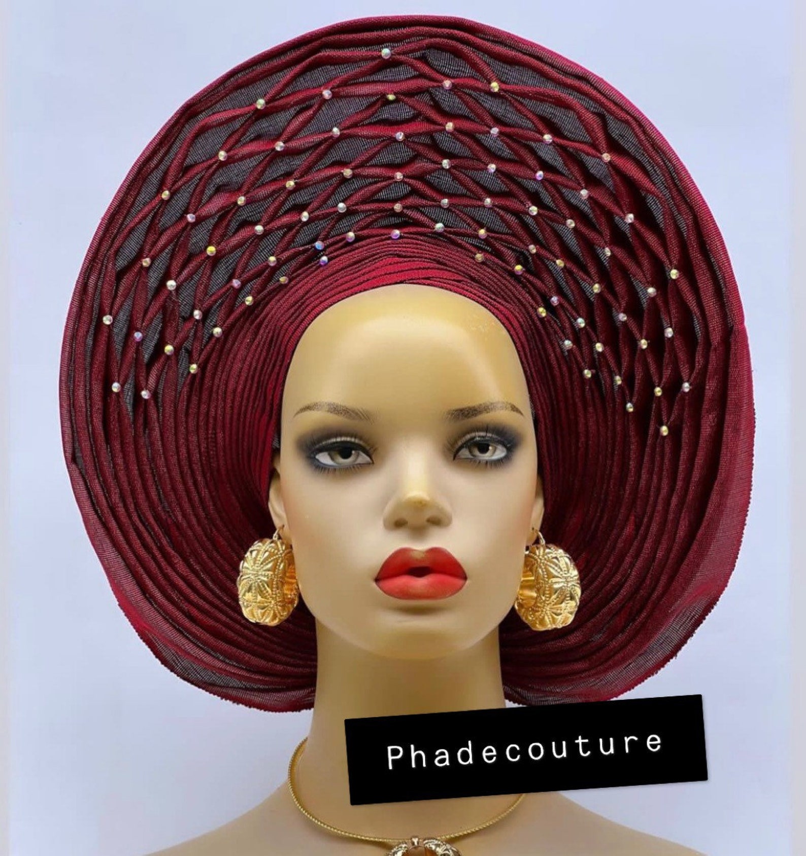 Autogele /pretied Headwrap / Autogele / Ready to Wear Gele / - Etsy