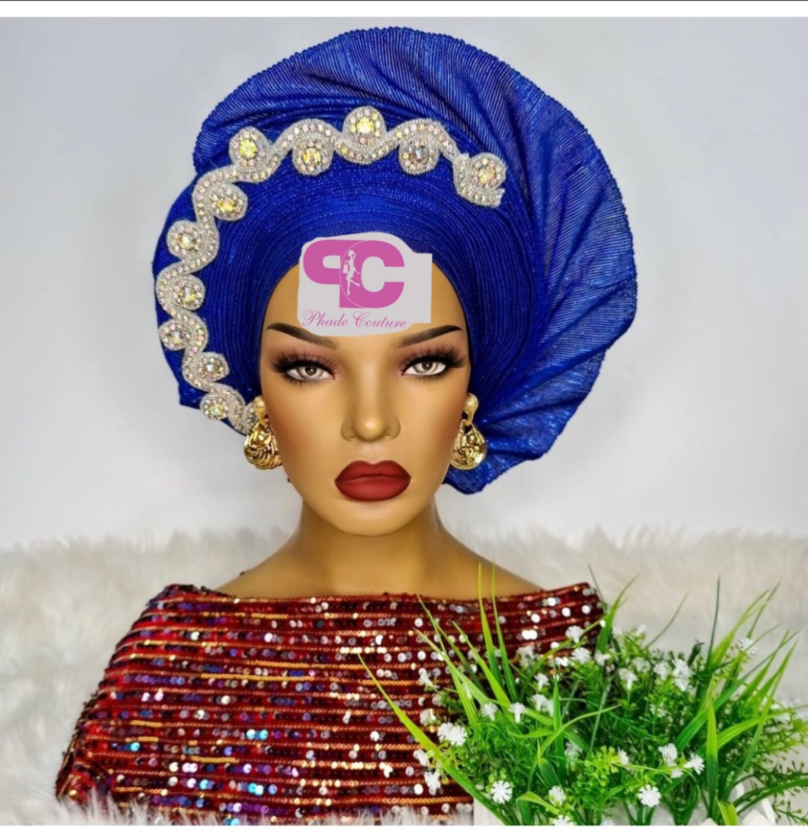 Autogele /pretied Headwrap / Autogele / Ready to Wear Gele / - Etsy