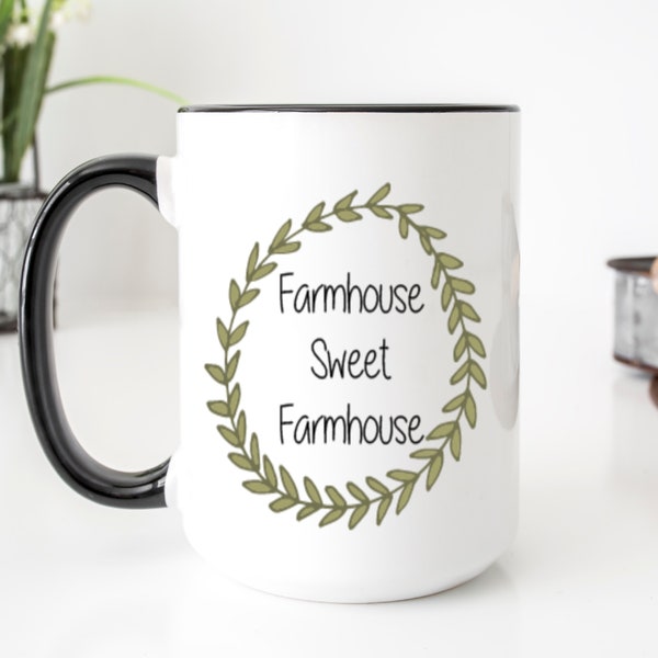 Farmhouse Coffee Mug - Etsy