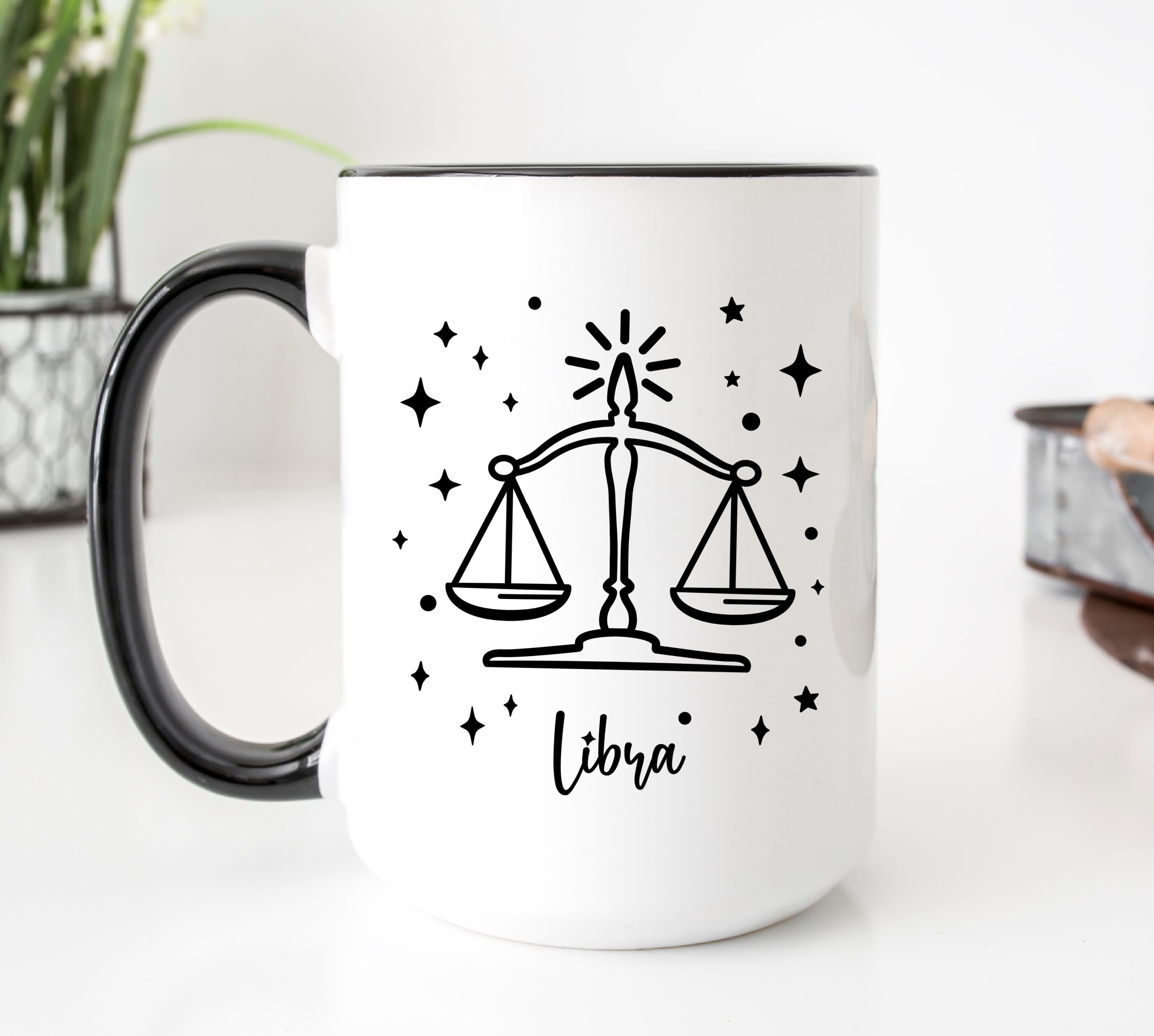 Libra Zodiac Mug Zodiac Coffee Mug Libra Mug Libra Birthday | Etsy