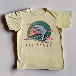 Original Vintage 1978 Bob Dylan Tour Shirt - Etsy