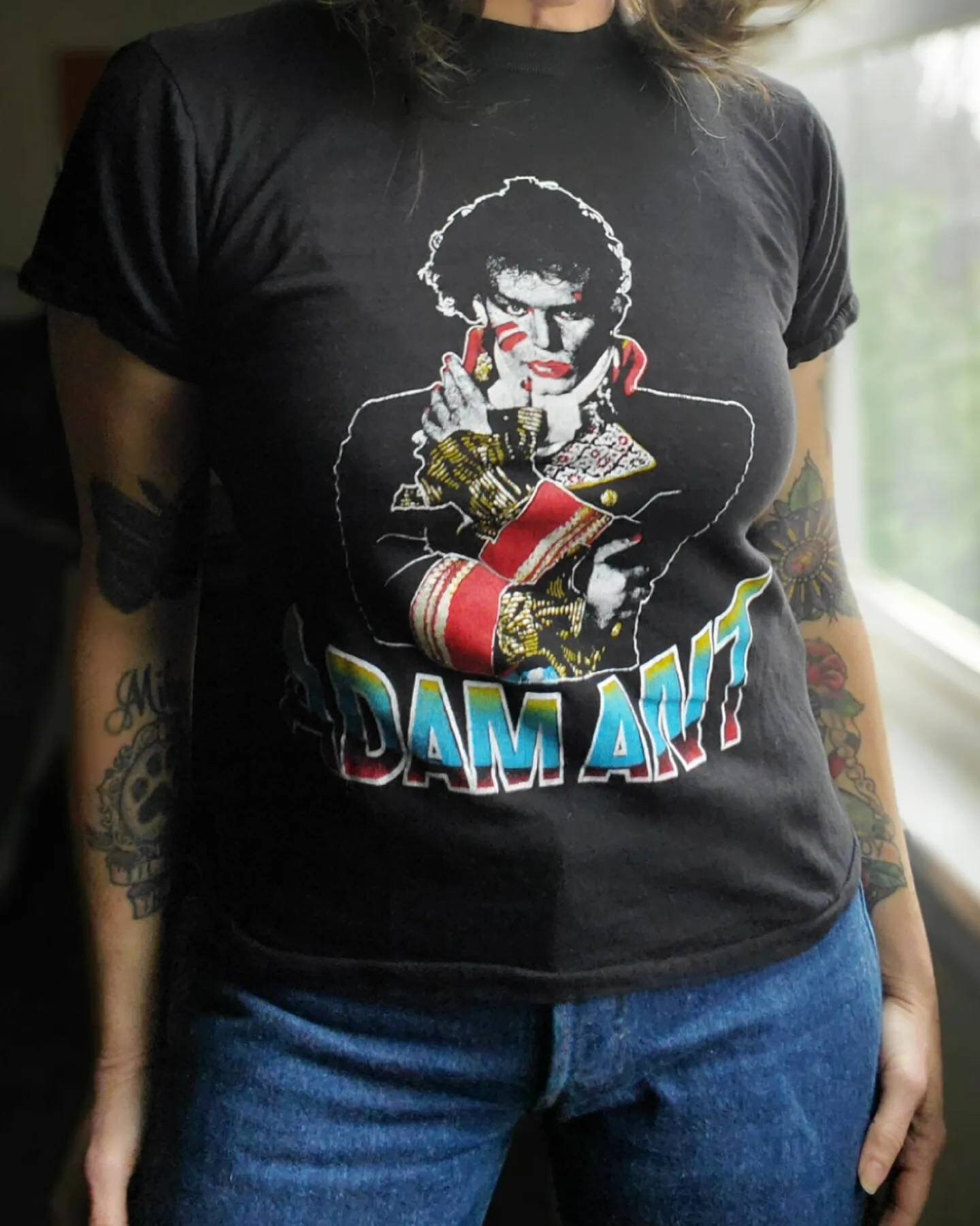 80's Adam Ant Tour Shirt! Bootleg Tee