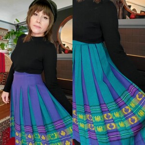 Rare Design 1950's Pendleton Reversible Turnabout Wool Skirt - Etsy