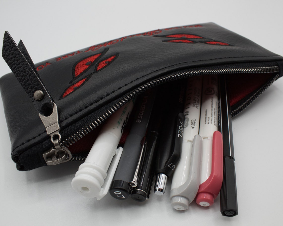 Dread Wolf Planner Pouch, Pen/pencil Case With Adjustable Elastic Band ...