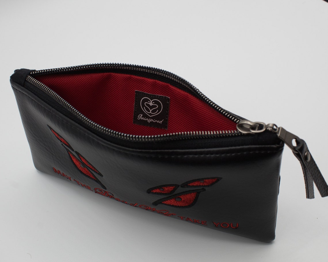 Dread Wolf Planner Pouch Pen/pencil Case With Adjustable - Etsy