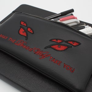 Dread Wolf Planner Pouch Pen/pencil Case With Adjustable - Etsy