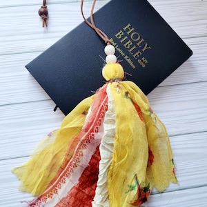 Bible Tassel Bookmark, Journal Bible, Spiritual Book, Christian Gift ...