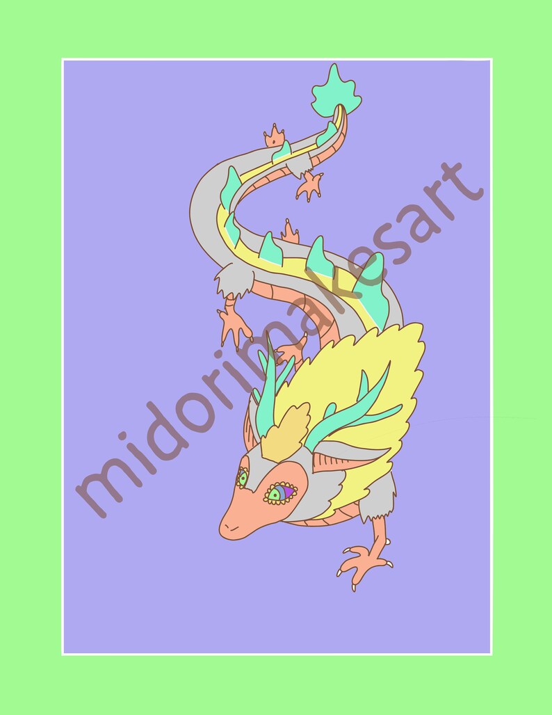 Legend of Zelda Poster TOTK Pastel Light Dragon Wall Decor Tears of the ...