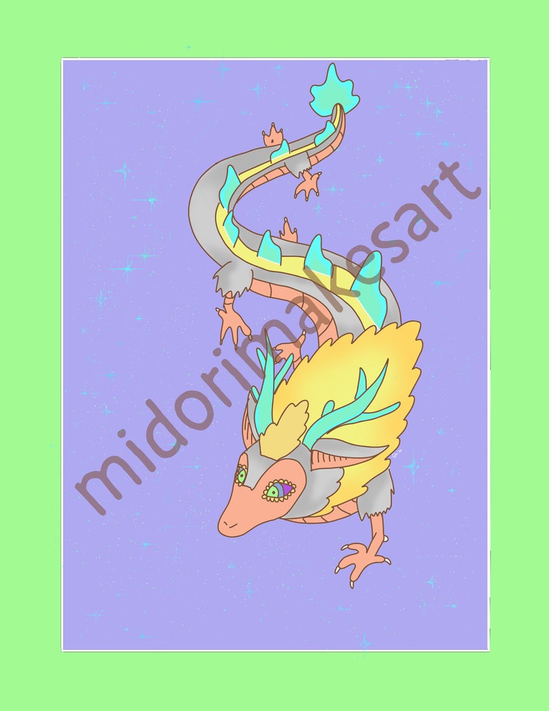 Legend of Zelda Poster TOTK Pastel Light Dragon Wall Decor Tears of the ...