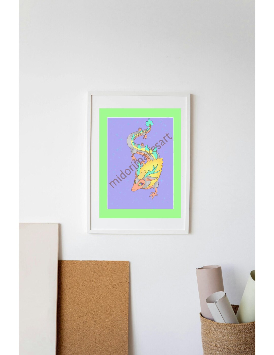 Legend of Zelda Poster- TOTK Pastel Light Dragon Wall Decor- Tears of ...