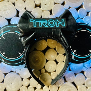 Tron Inspired Glow in the Dark Ears Tron Legacy Ears Tron Lightcycle ...