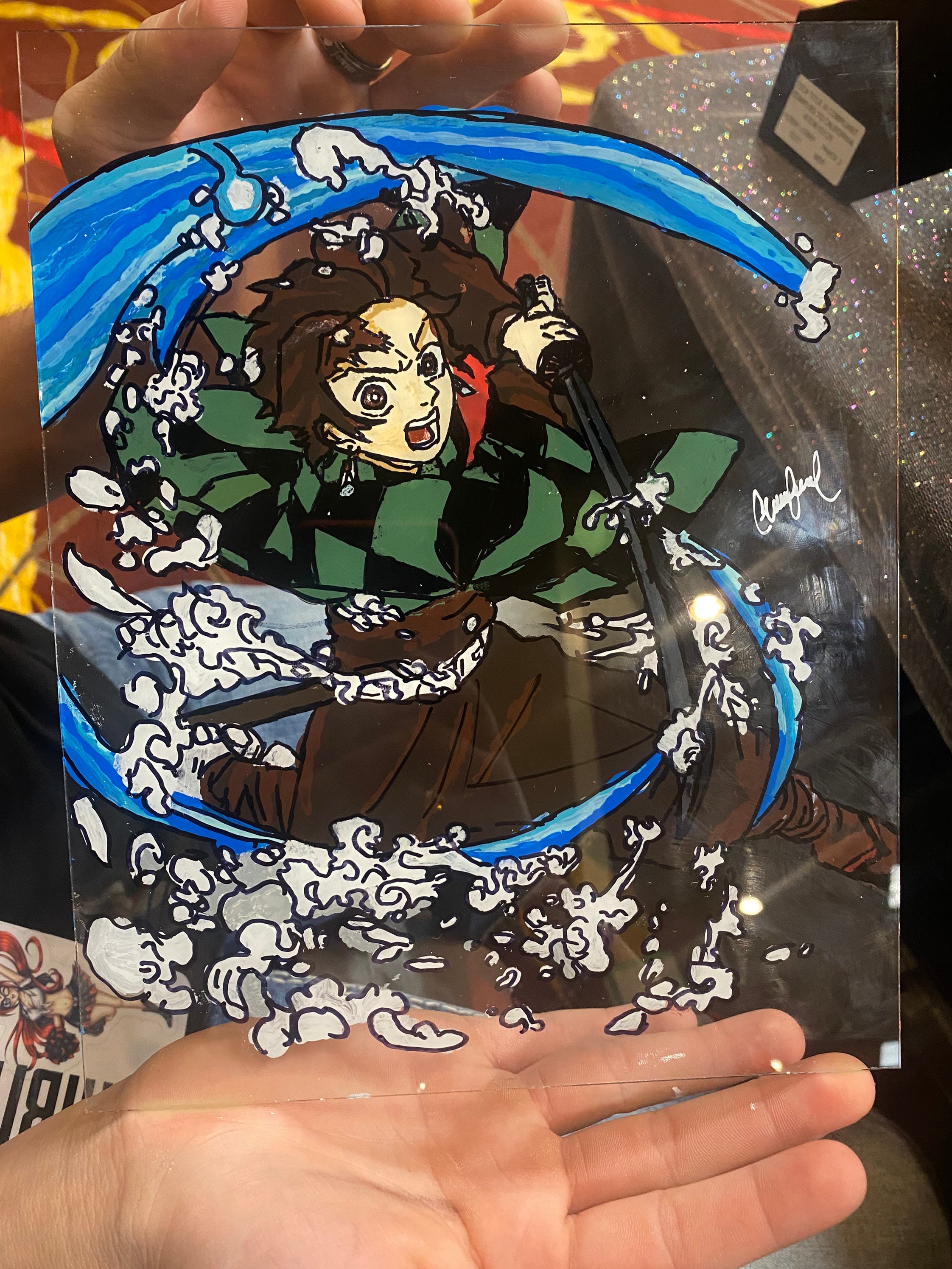 Anime Glass Paintings - Etsy