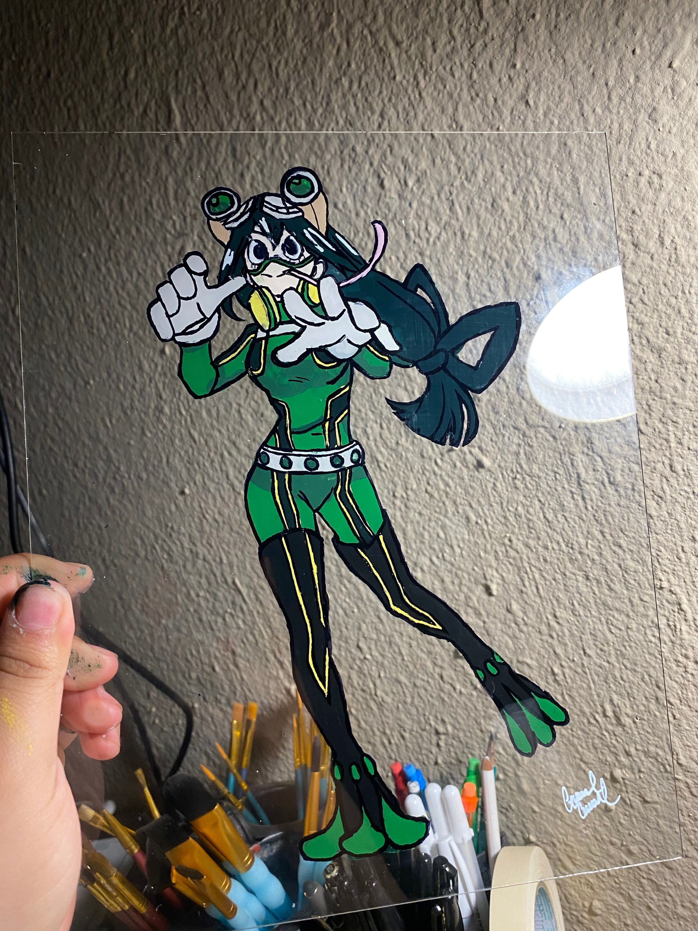 Anime Glass Paintings - Etsy