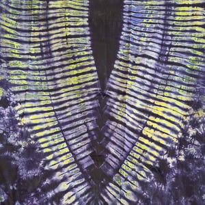 Ethnic West African Adire Batik Fabric by the Yard - Multicolor Tie Dye ...