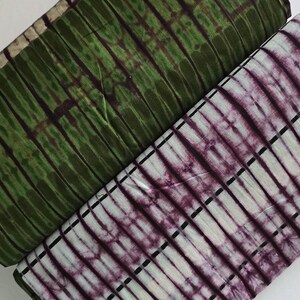 Vibrant West African Adire Batik Fabric by the Yard, Multicolor Tie Dye ...