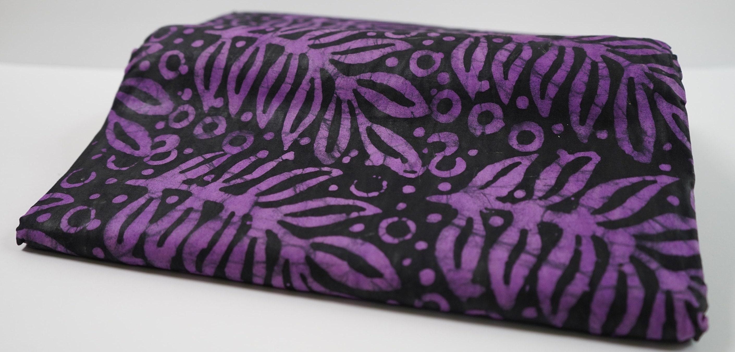 African Batik, Adire Tie Dye Handmade Print Cotton Fabric by the Yard ...