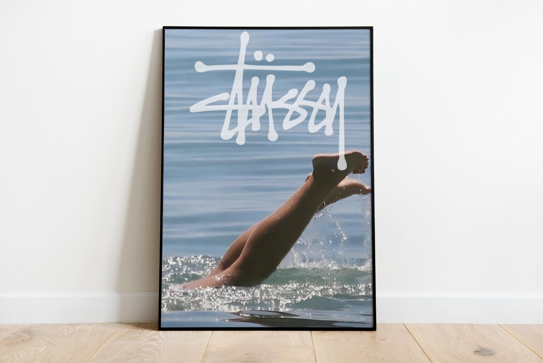 Stussy Diving Posters for Bedroom Bedroom Poster Gift for Him Gift for ...