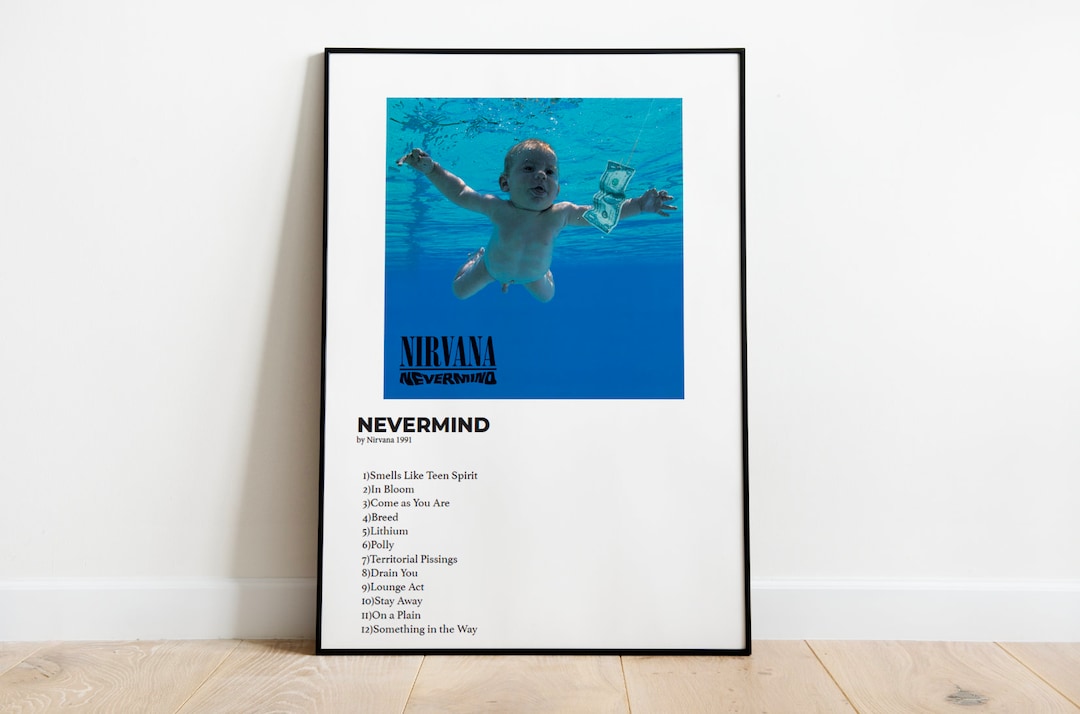 Nirvana Nevermind Album Cover Poster - Etsy Australia