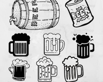 Beer Stein Svg - Etsy