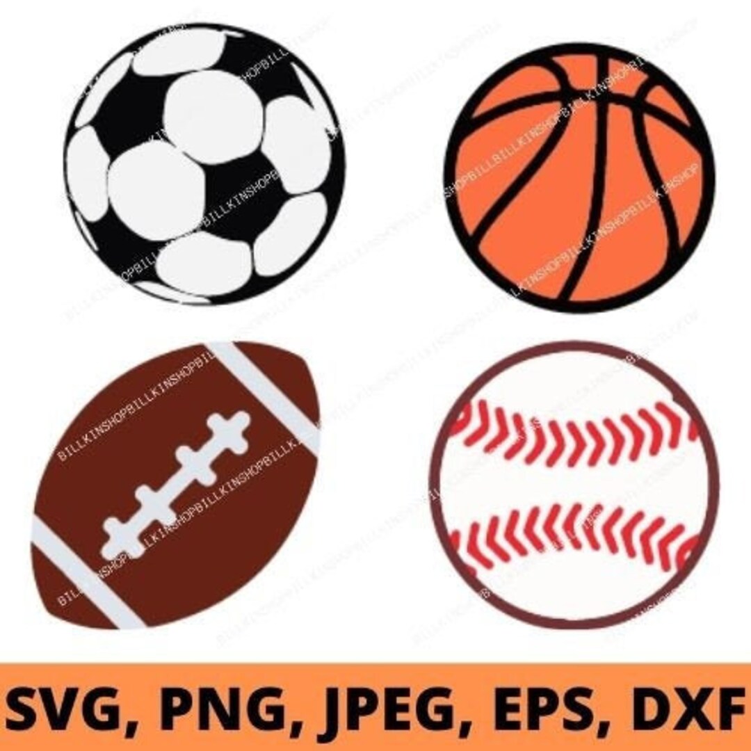 Sport Ball SVG Sport Bundle SVG, Balls Clipart, Balls Clip Art, Sport ...