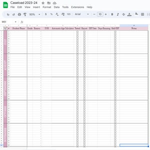 New Caseload Organizer - Etsy